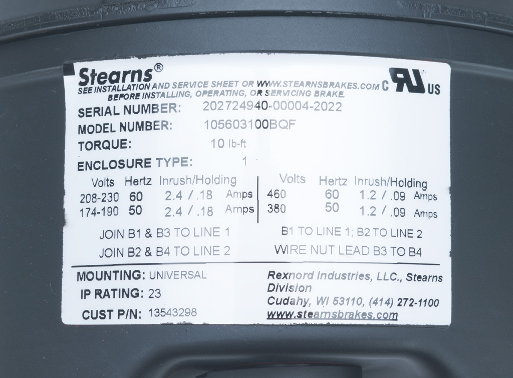 Premium Efficiency AC Motor: general purpose, inverter rated and brake ...