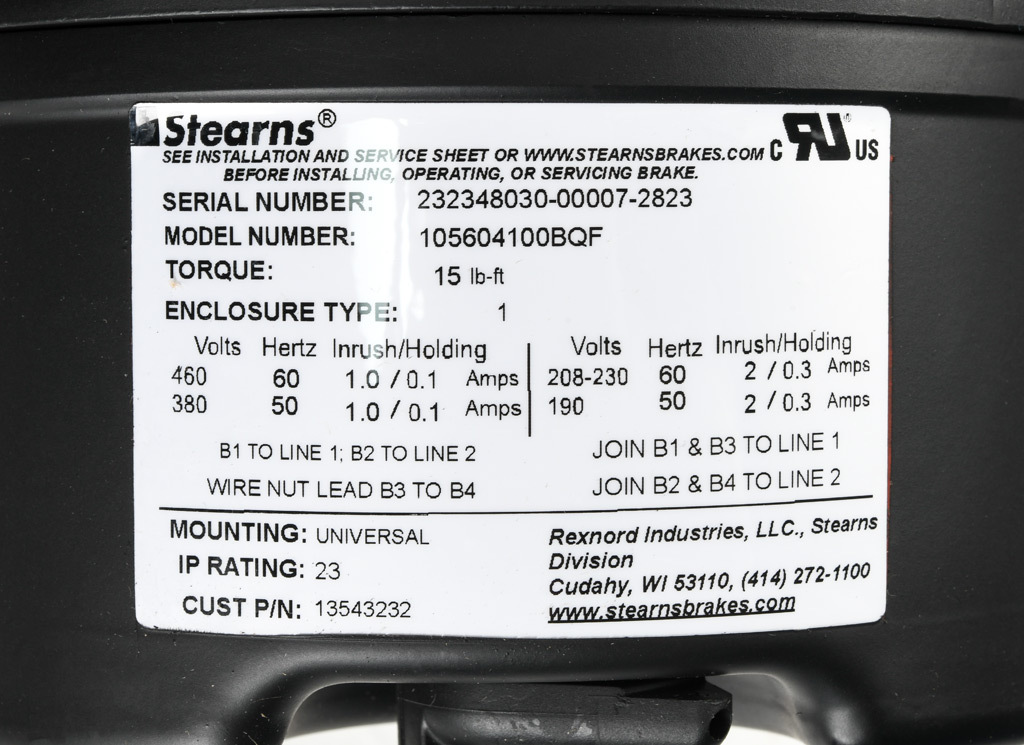 Premium Efficiency AC Motor: general purpose, inverter rated and brake ...