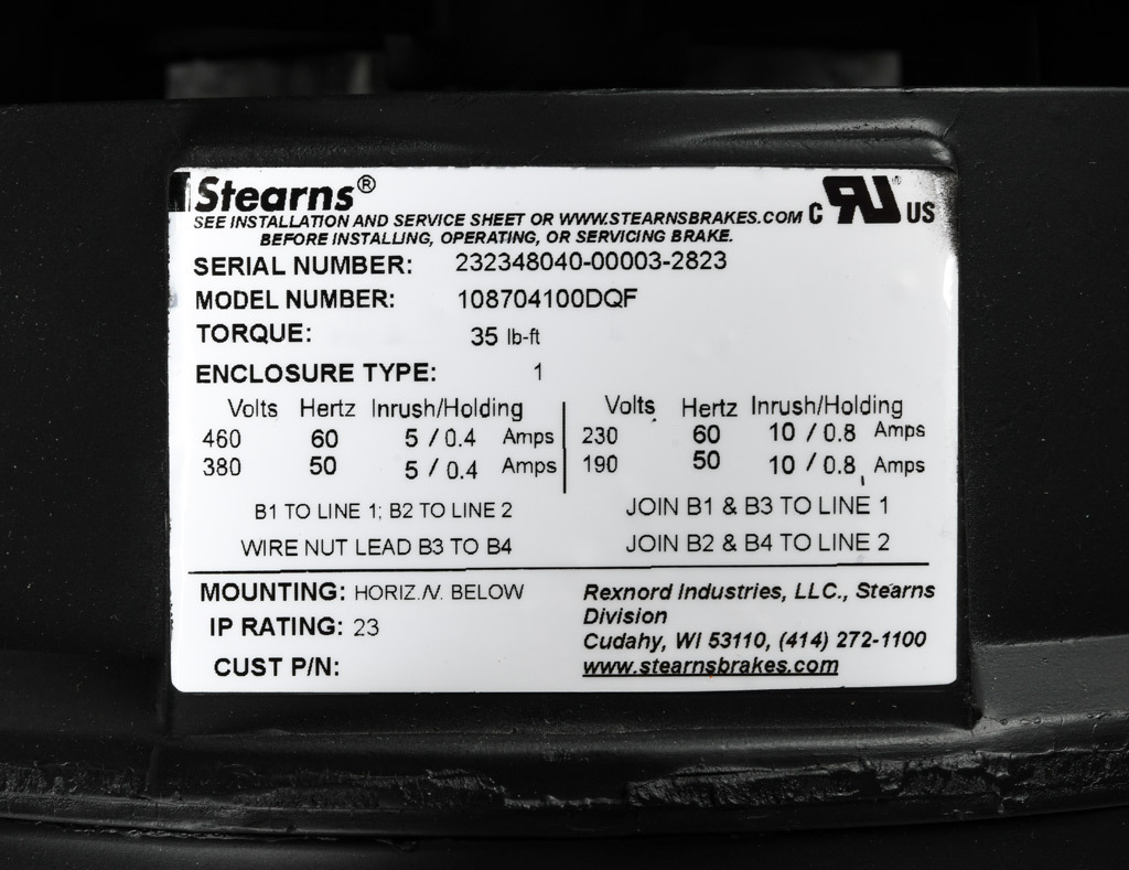 Premium Efficiency AC Motor: general purpose, inverter rated and brake ...