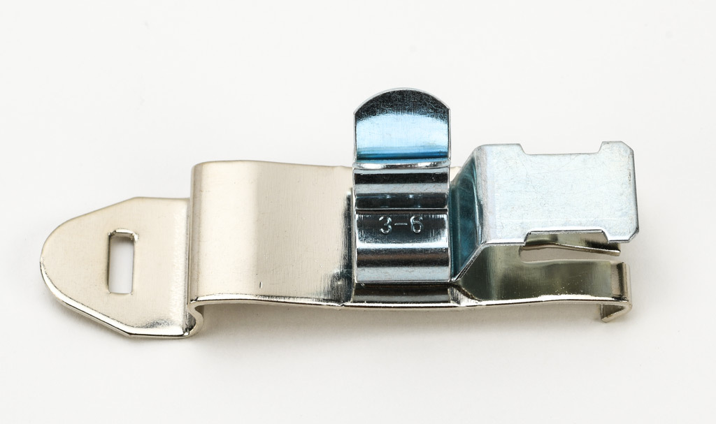 EMC Shield Cable Clip: SCFZ-EMV series, 5/pk, accepts 0.12-0.24in ...