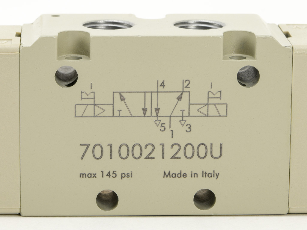 Air Solenoid Valve: 5-port (4-way) (PN# 7010021200U) | AutomationDirect