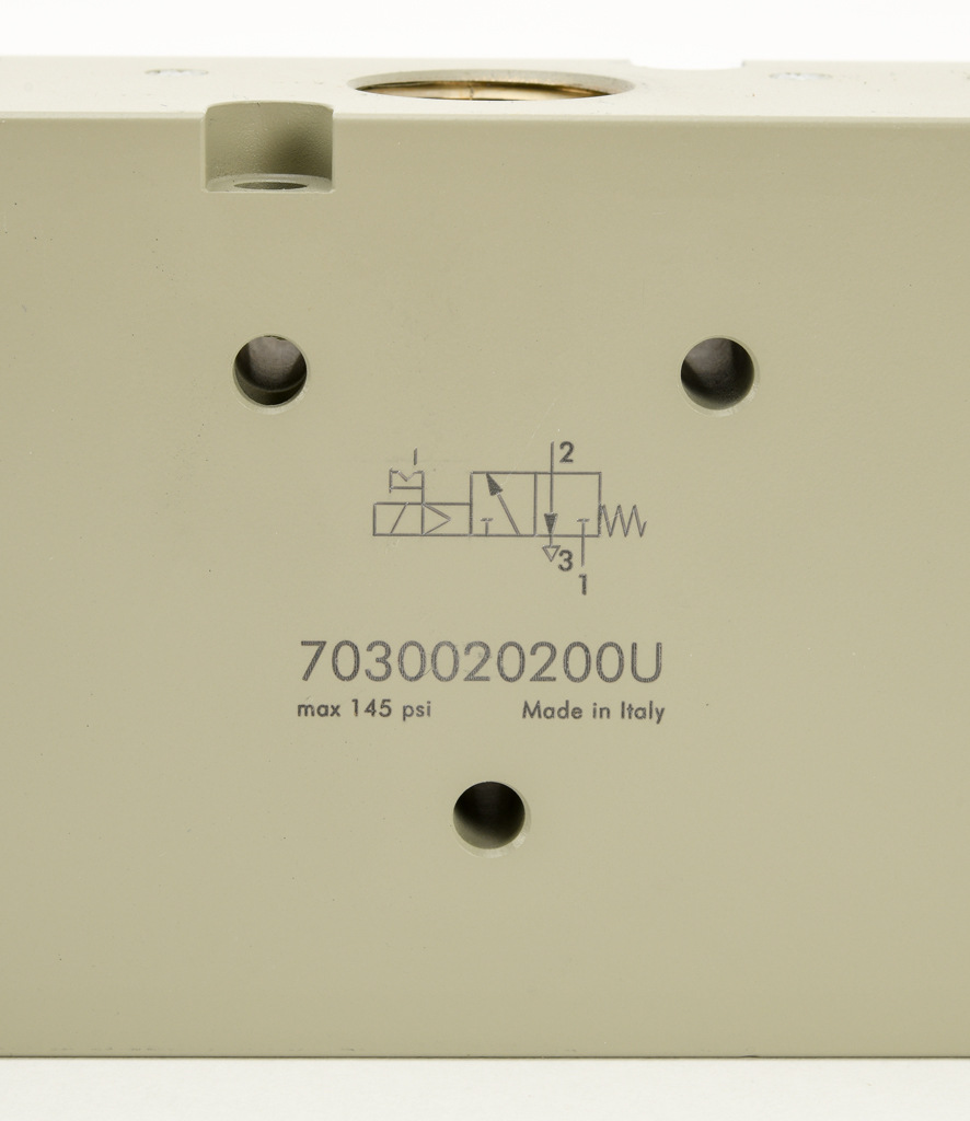 Air Solenoid Valve: 3-port (3-way) (PN# 7030020200U) | AutomationDirect