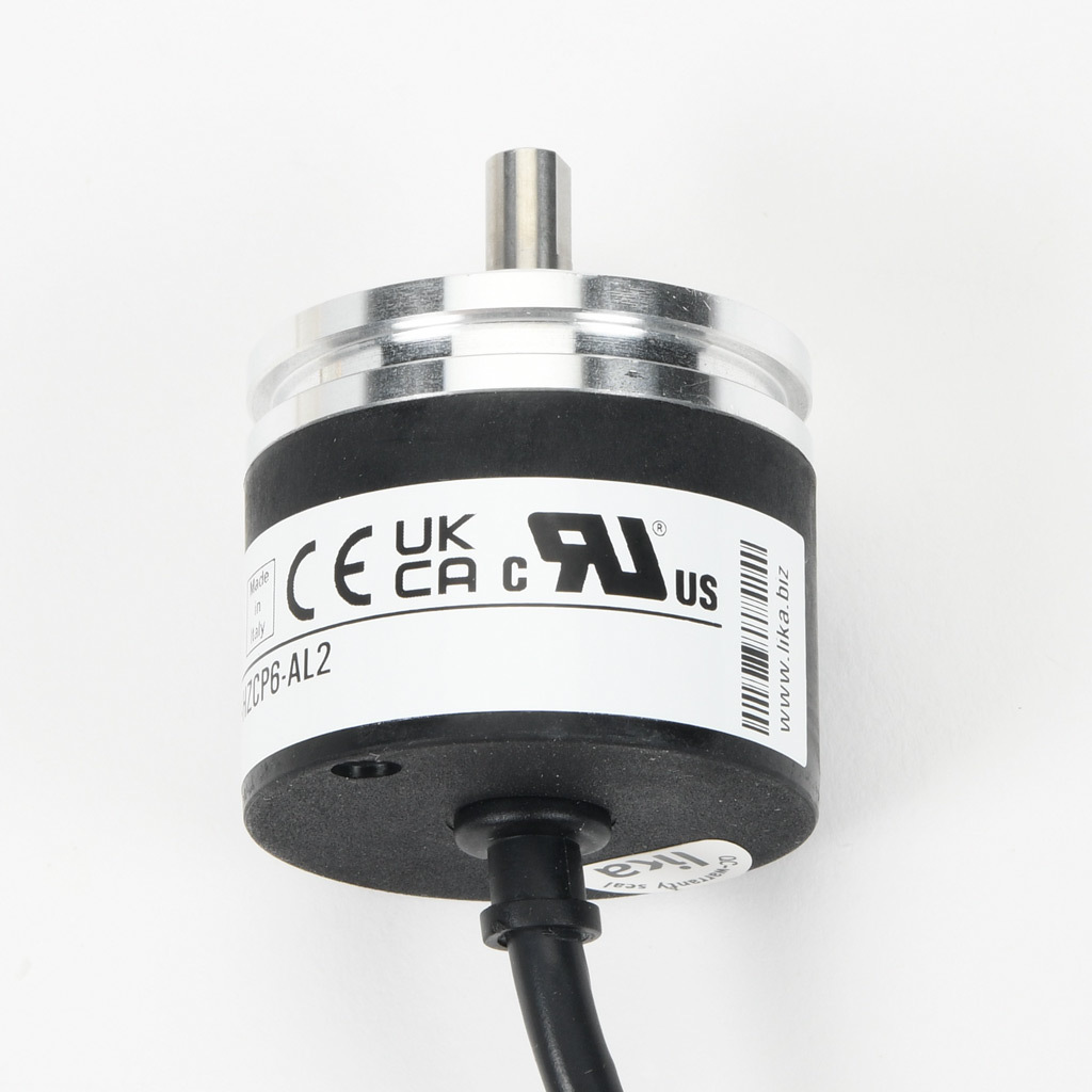 Incremental (quadrature) Rotary Encoder: 1000 ppr (PN# A41S-1000-HZCP6 ...