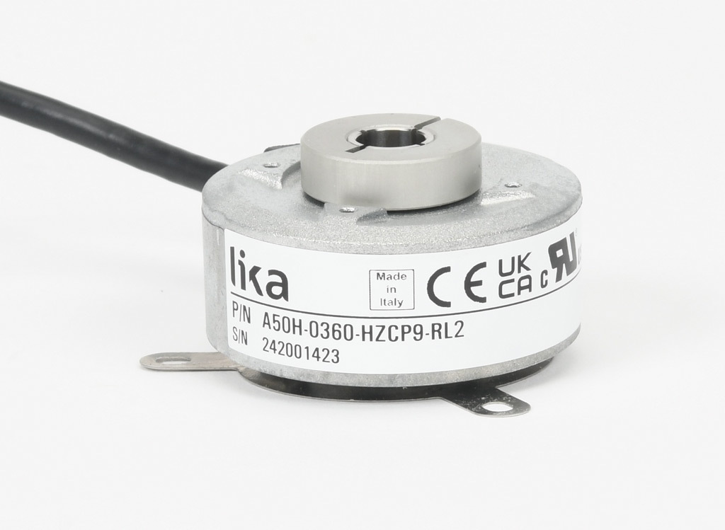 Incremental (quadrature) Rotary Encoder: 360 ppr (PN# A50H-0360-HZCP9 ...