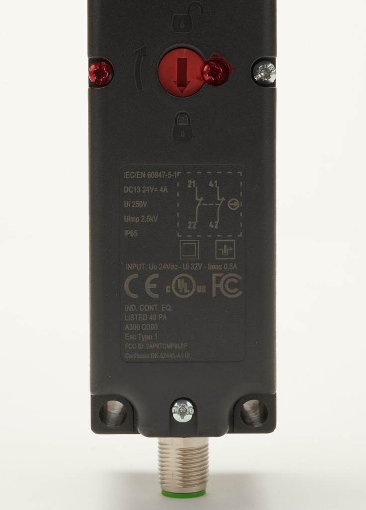 Safety Switch: tongue (key) interlock uniquely coded RFID (PN ...
