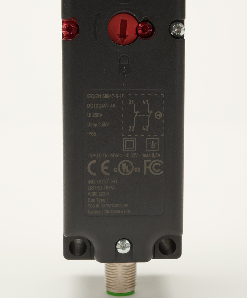 Safety Switch: tongue (key) interlock uniquely coded RFID (PN ...