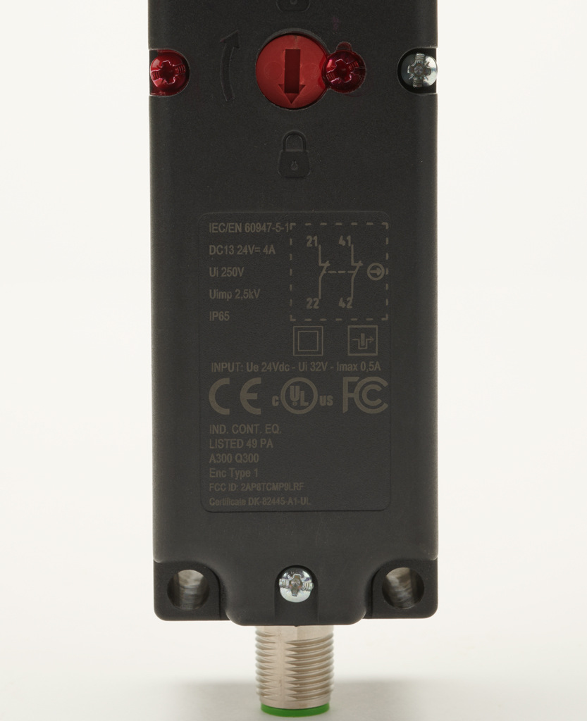 Safety Switch: tongue (key) interlock uniquely coded RFID (PN ...