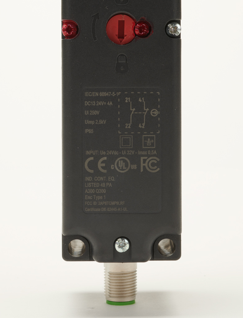 Safety Switch: tongue (key) interlock uniquely coded RFID (PN ...