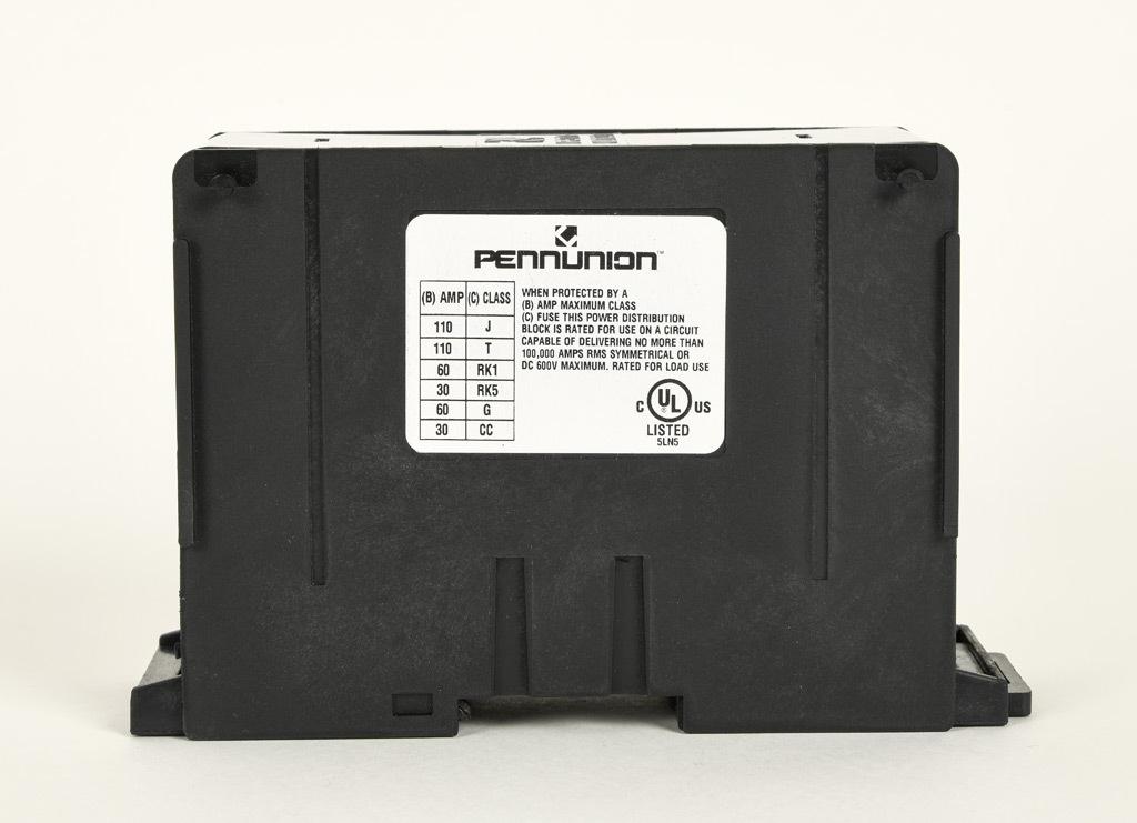 Splicer/Reducer Block: open, 380A, 1-pole, UL 1953 listed (PN# ASRB-11 ...