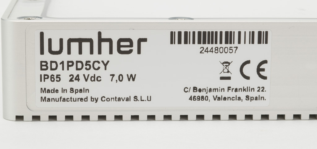 Machine Vision Lighting: backlight, white light emission (PN# BD1PD5CY ...