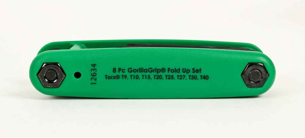 Bondhus GorillaGrip Torx Key Set: 8 pieces (PN# BH12634) | AutomationDirect