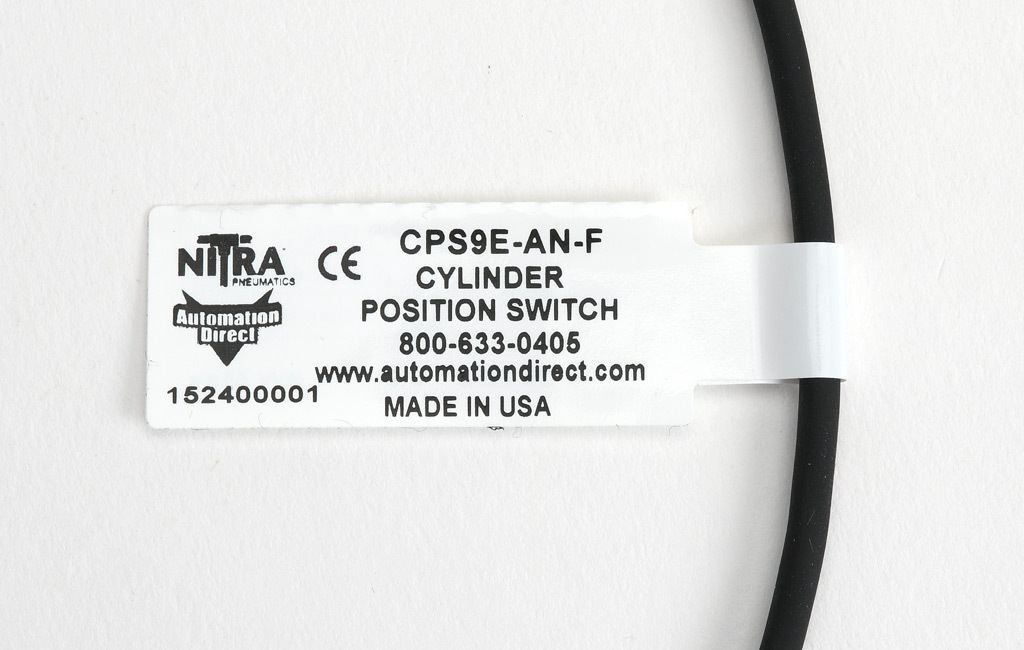 Cylinder Switch: dovetail, NPN, N.O. output (PN# CPS9E-AN-F ...