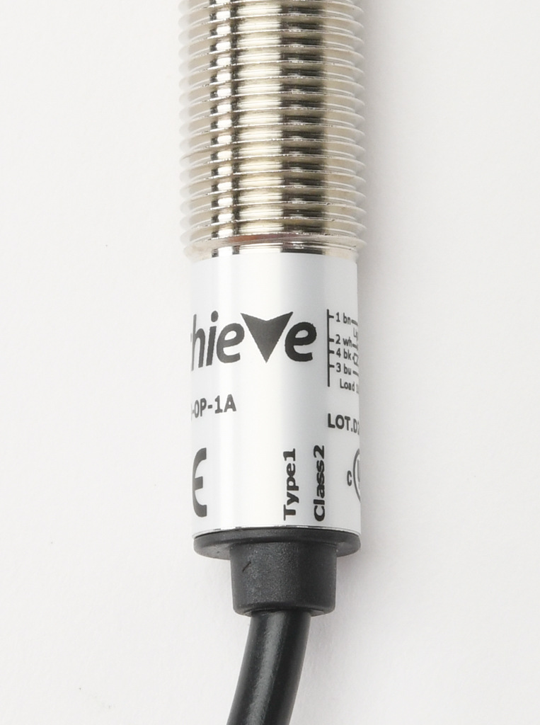 Tubular photo sensor: 100mm range, diffuse (PN# FDM3-0P-1A ...