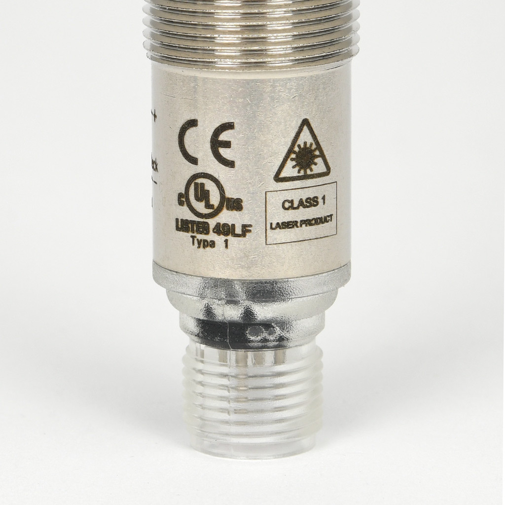 Tubular photo sensor: 0.05-50m range, through-beam emitter (PN# FKLH-X0 ...