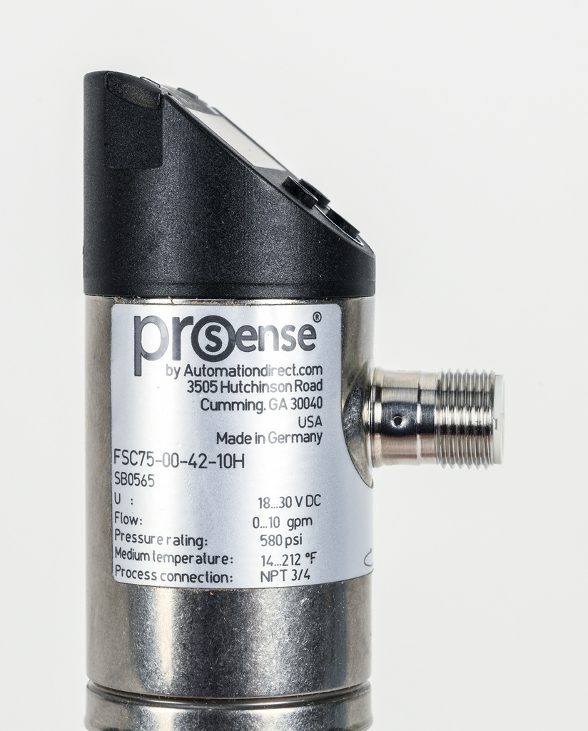Liquid Digital Flow Sensor: 0 to 10 GPM (PN# FSC75-00-42-10H) | AutomationDirect
