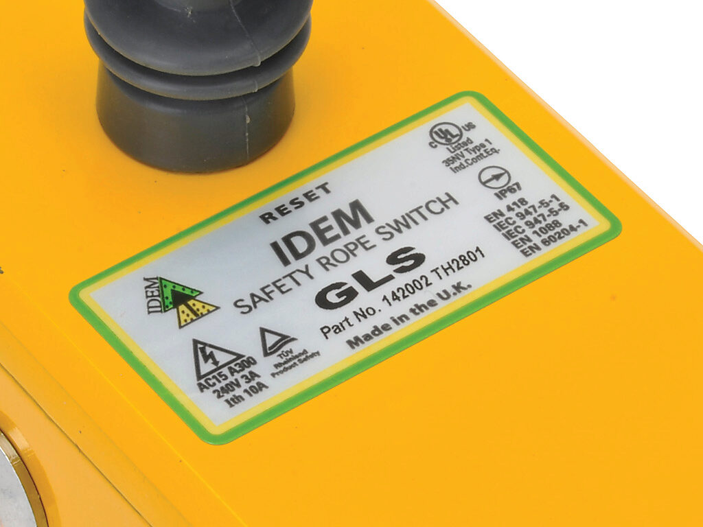 Safety Switch: cable-pull interlock, 80m (PN# GLS-142002 ...