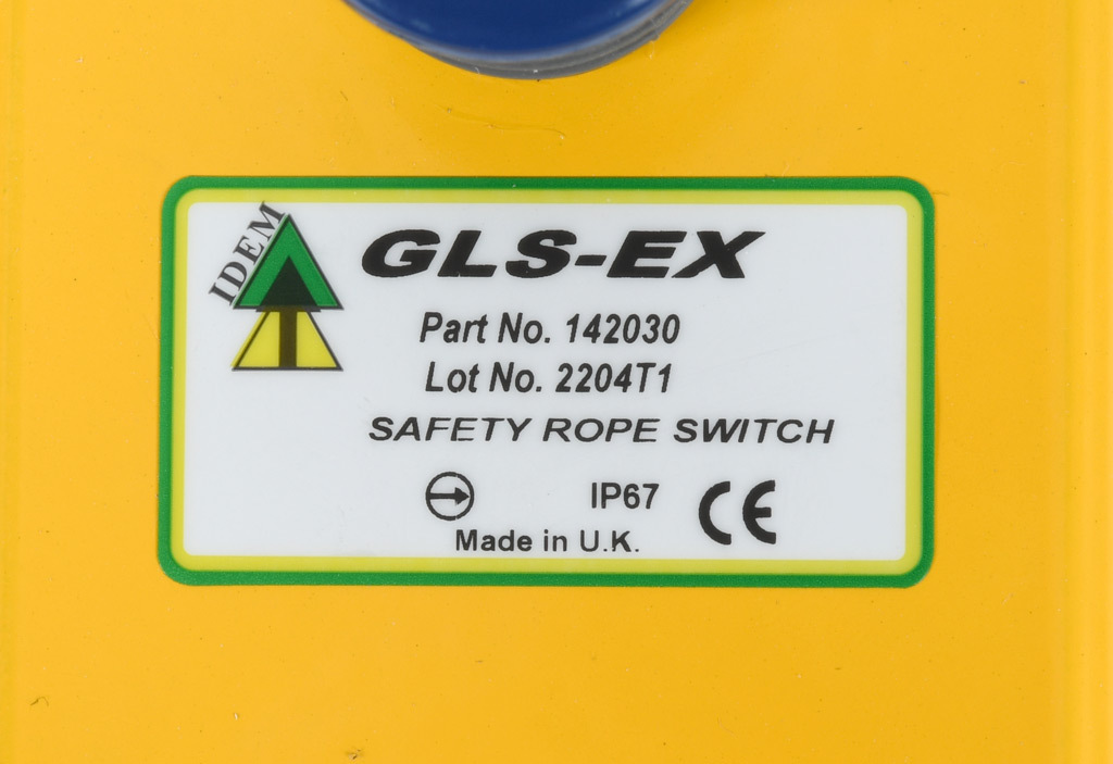 Safety Switch: cable-pull interlock, 80m (PN# GLS-EX-142030 ...