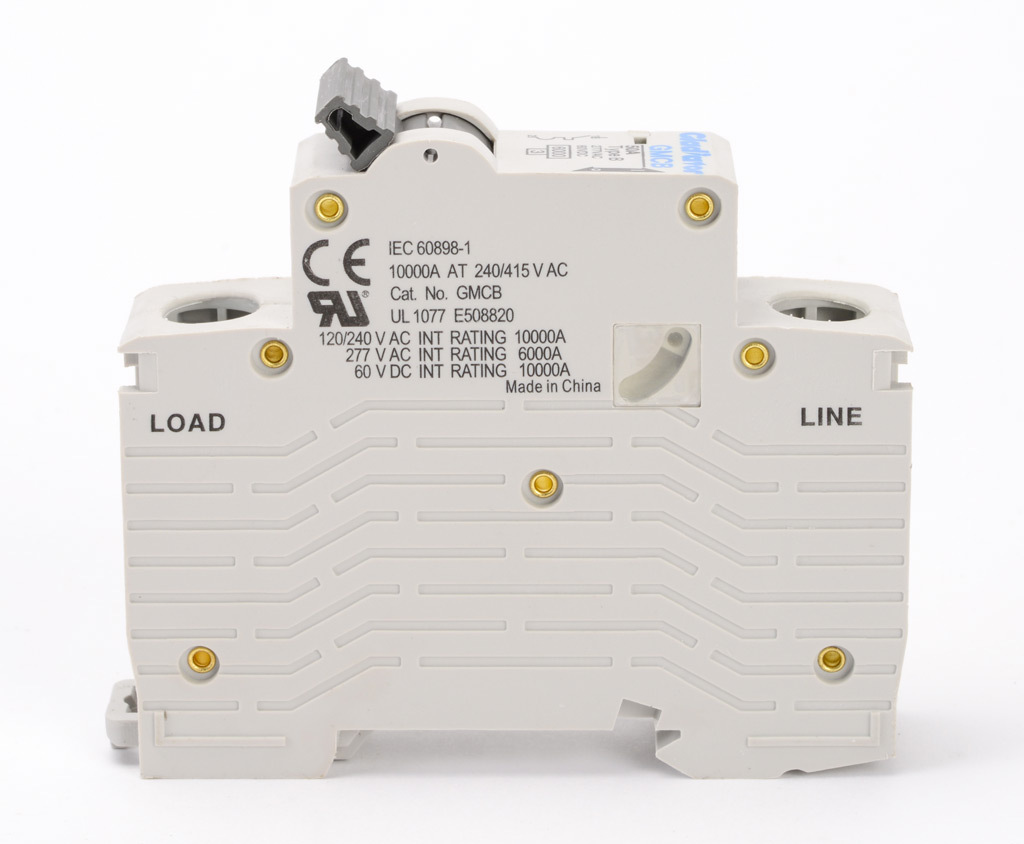 Miniature Supplementary Protector: 50A, B curve (PN# GMCB-1B-50) | AutomationDirect