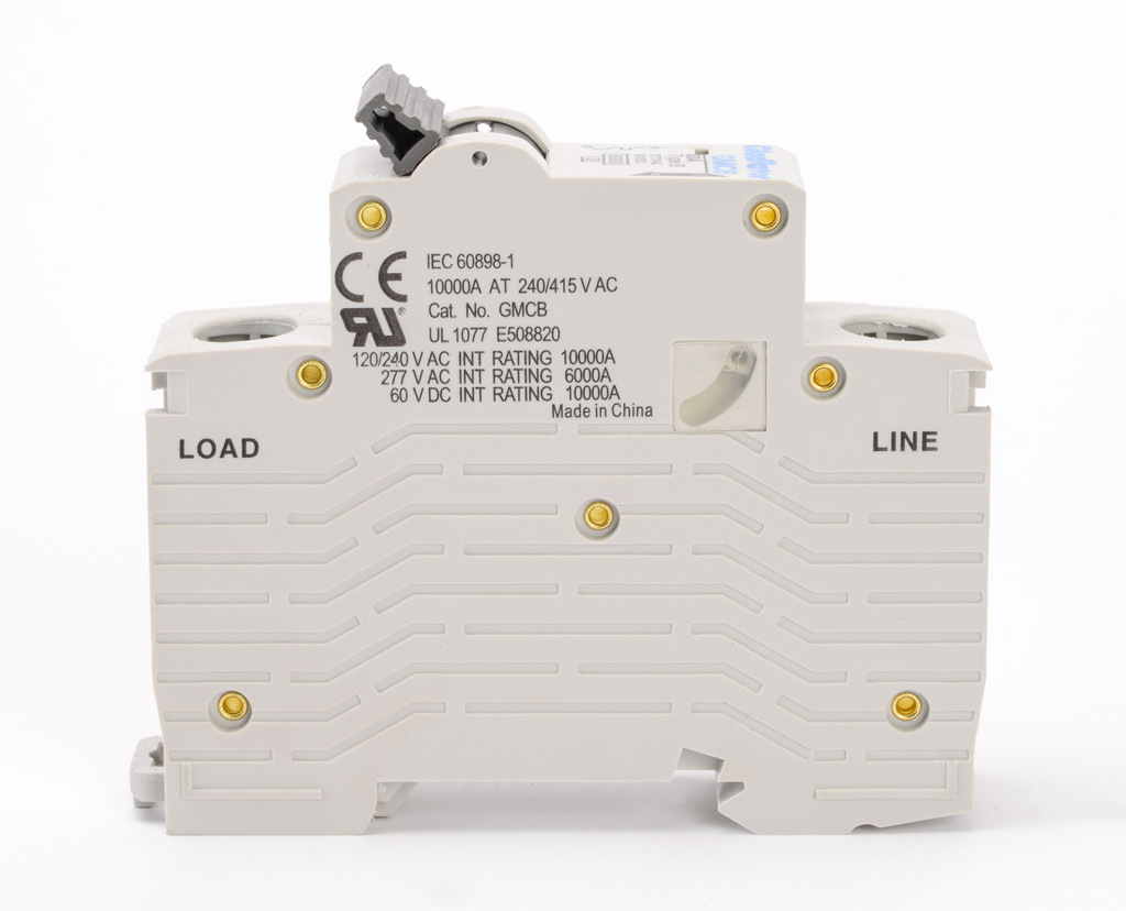 Miniature Supplementary Protector: 63A, B curve (PN# GMCB-1B-63) | AutomationDirect