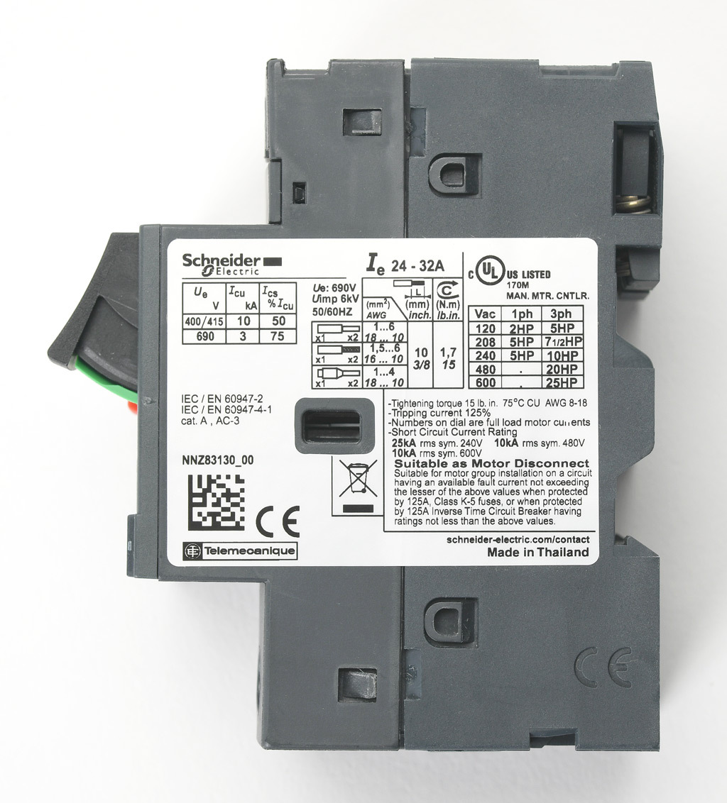 Motor Protector: 45mm frame, 24-32 adjustable (PN# GP2E32 ...