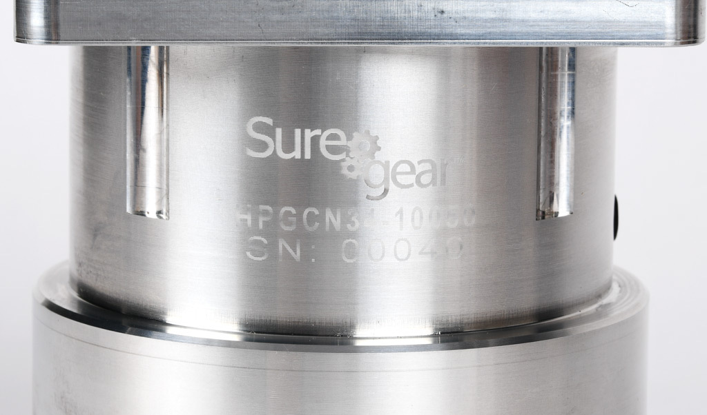 Strain Wave Gearbox: high-precision, 100:1 ratio (PN# HPGCN34-10050 ...