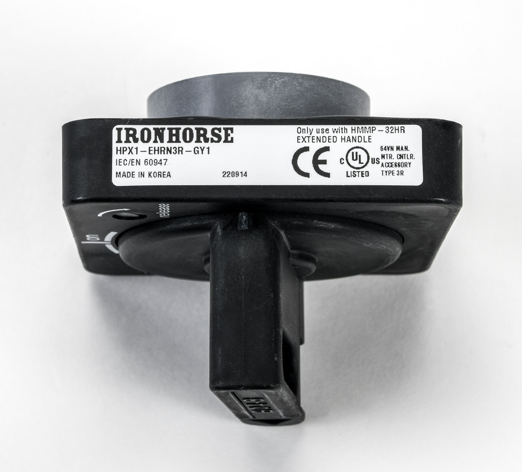 rotary Handle: selector, black, for HMMP-32H manual motor manual motor ...