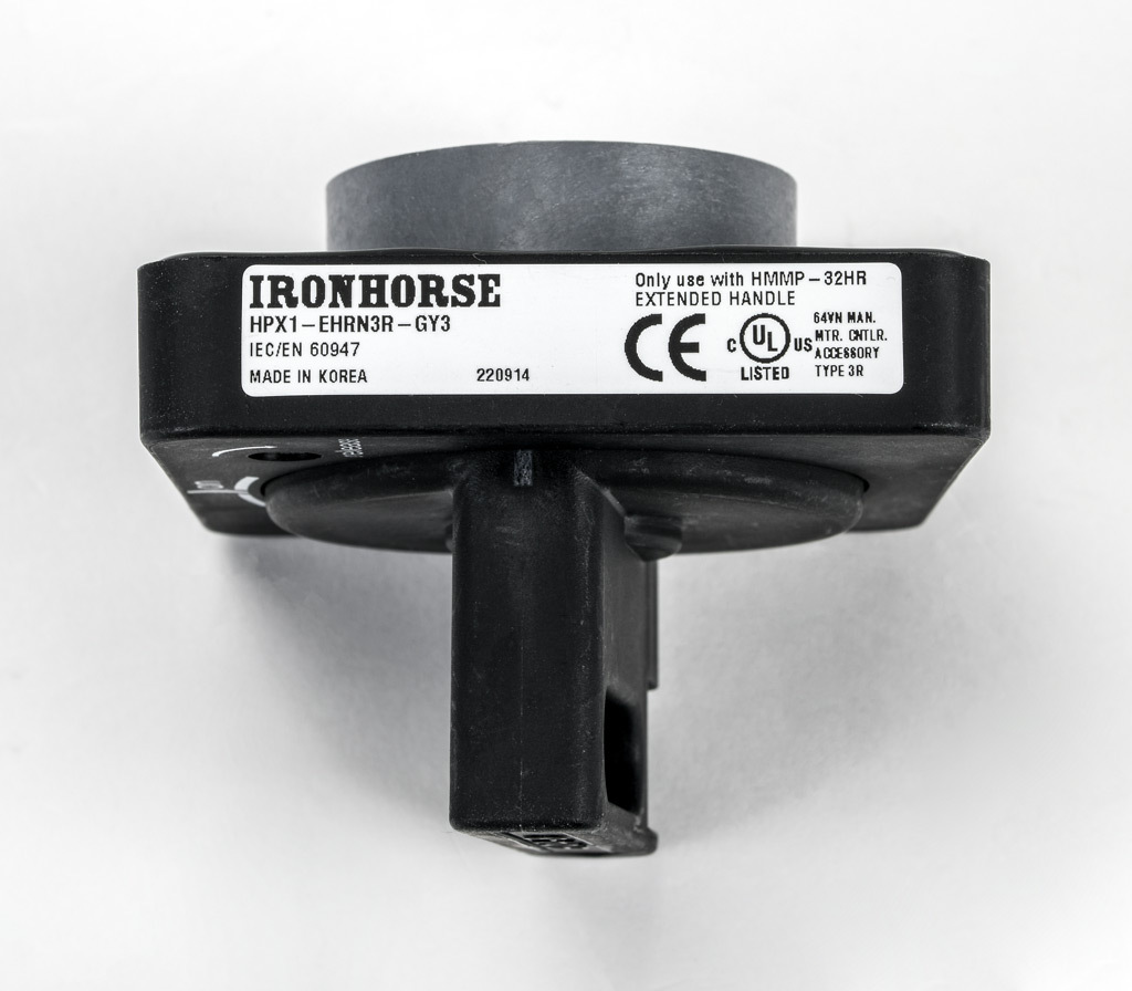 rotary Handle: selector, black, for HMMP-32H manual motor protectors ...