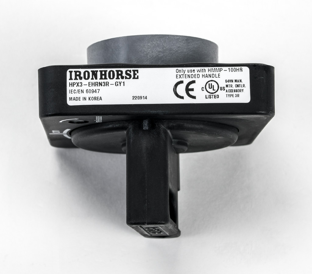 rotary Handle: selector, black, for HMMP-100H manual motor protectors ...