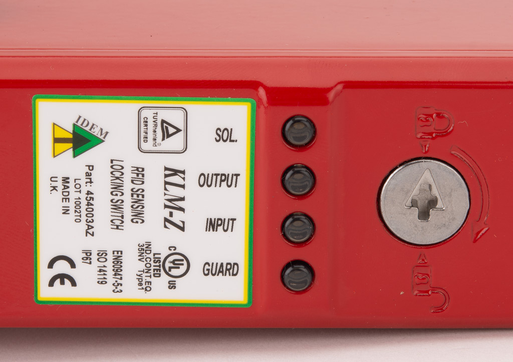 Safety Switch: tongue (key) interlock uniquely coded RFID (PN# KLM-Z-454003AZ) | AutomationDirect