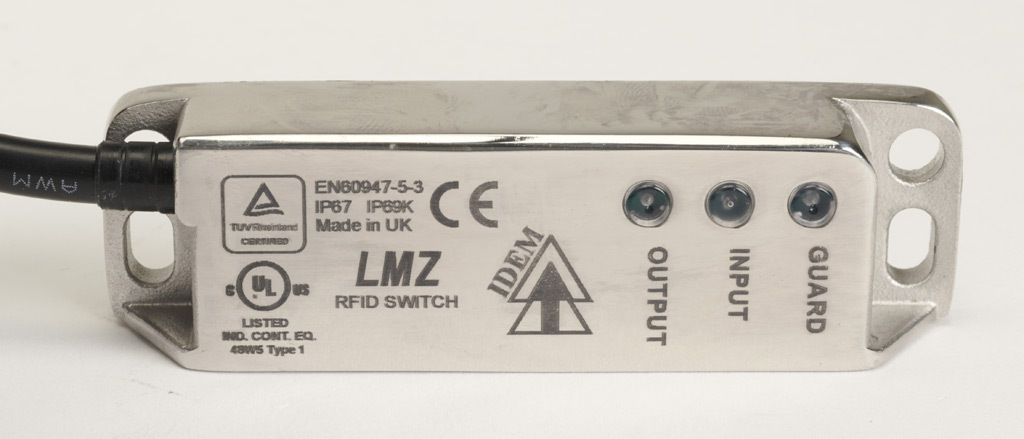 IDEM Z-Range Safety Switch Set: non-contact master coded RFID (PN# LMZ ...