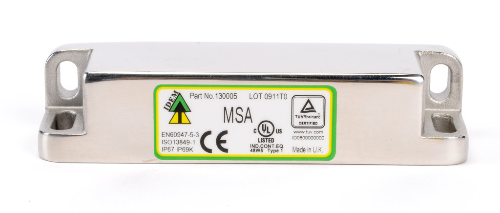 Standalone Safety Switch Set: non-contact coded magnetic, manual ...