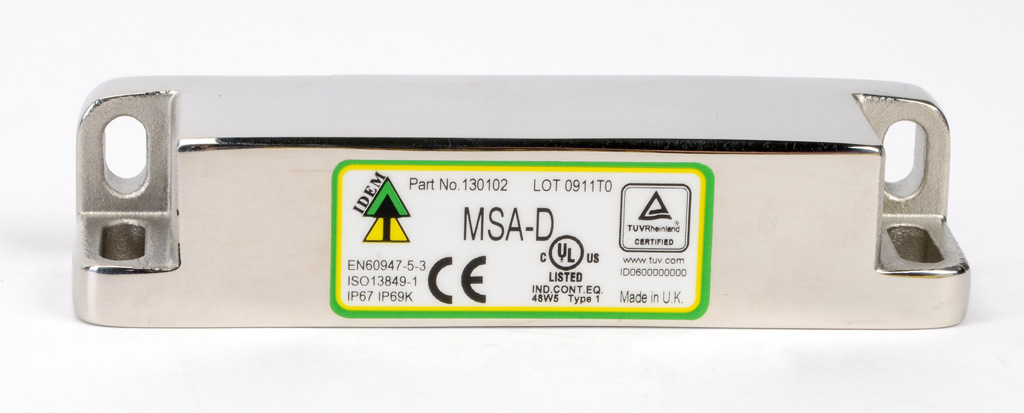 Standalone Safety Switch Set: dual non-contact coded magnetic, manual ...