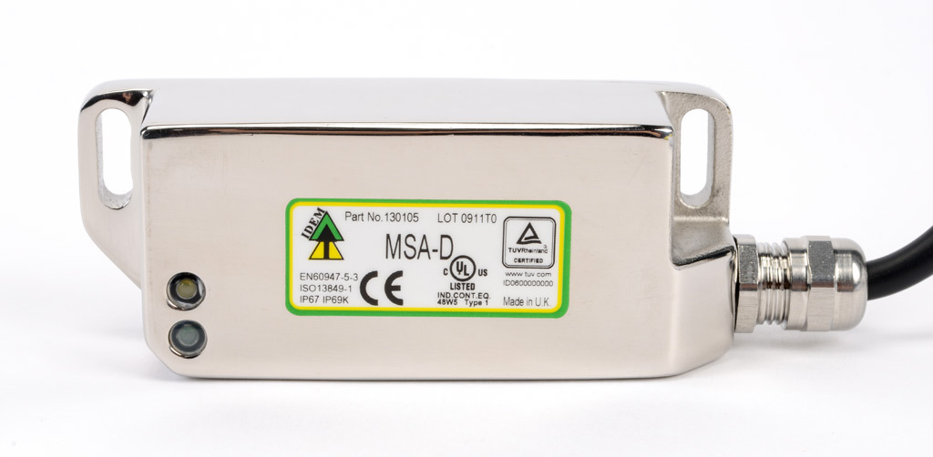 Standalone Safety Switch Set: dual non-contact coded magnetic, manual ...