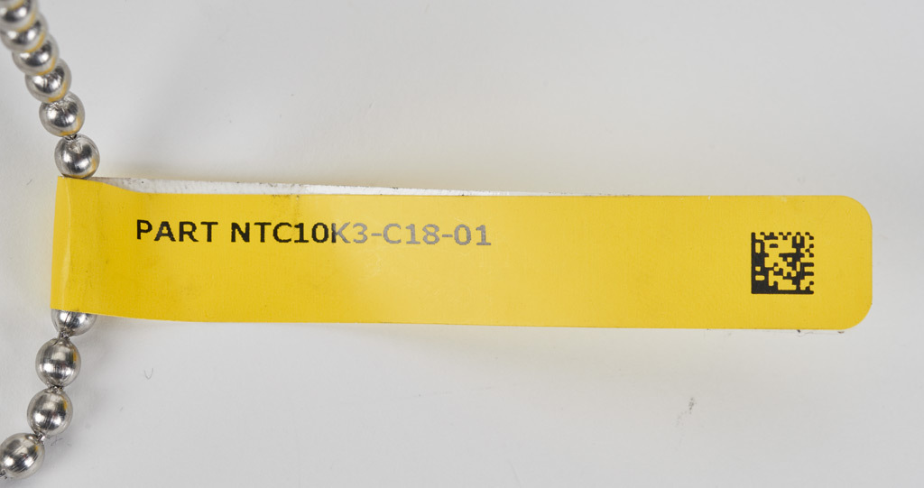 Temperature Sensor: 10K Type 3 thermistor, -40 to 257 deg F (PN ...