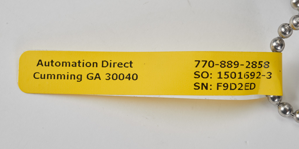 Temperature Sensor: 10K Type 3 thermistor, -40 to 257 deg F (PN ...