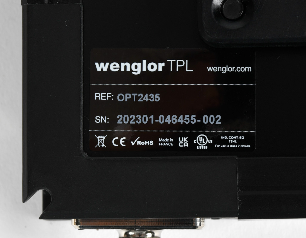 Machine Vision Lighting: flat dome light, white light emission (PN ...