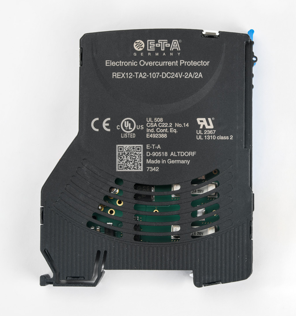 Modular Circuit Protector: overcurrent protection, 2A (PN# REX-TA2-24 ...