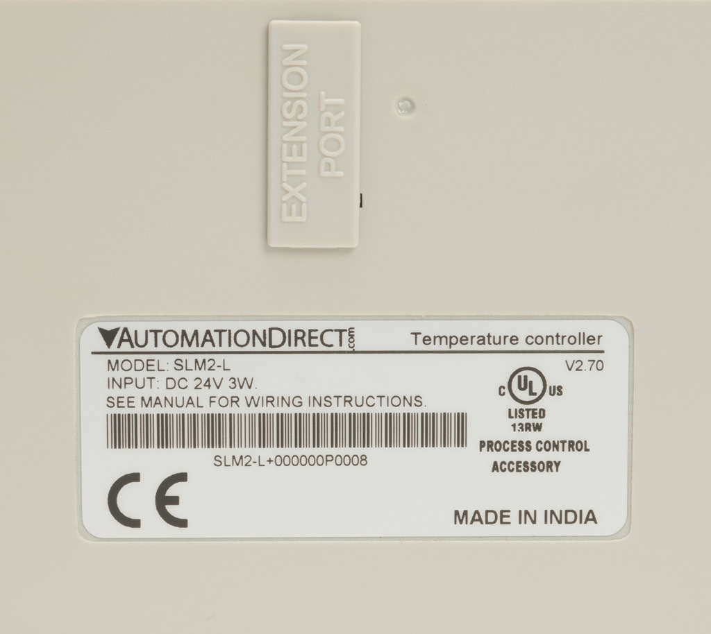 Modular Temperature Controller: extension module, current, voltage, thermocouple or RTD input ...