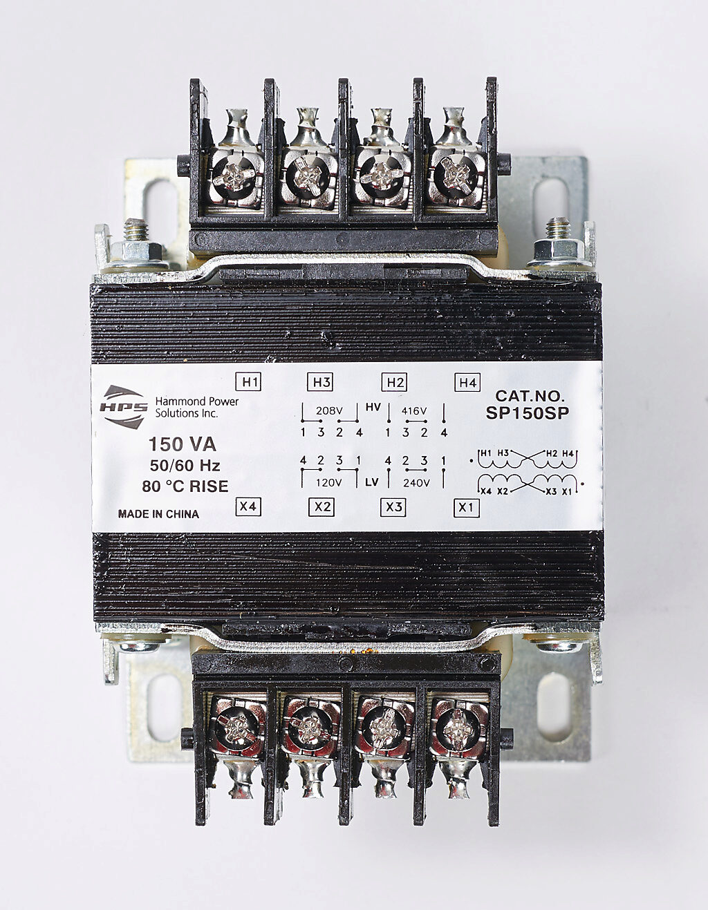 Control Transformer: open core, 150 VA (PN# SP150SP) | AutomationDirect