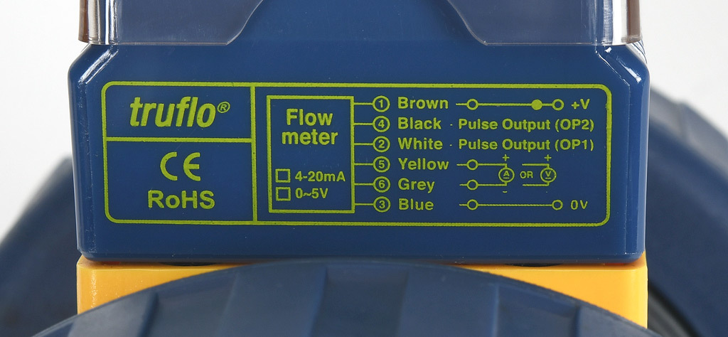 Flow Meter: paddle wheel, 10.5 to 357 GPM (PN# TKM-50-P) | AutomationDirect