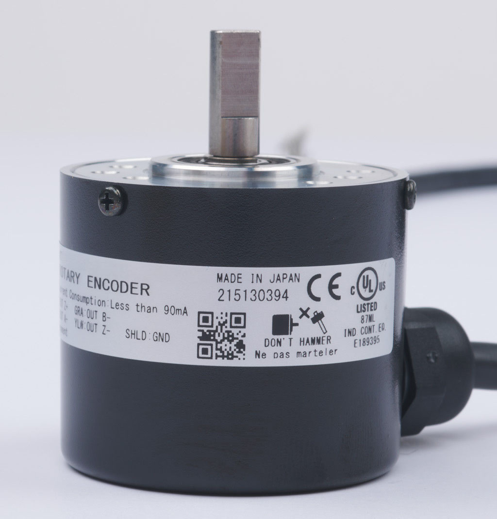 Incremental (quadrature) Rotary Encoder: 100 ppr (PN# TRD-SR100VWD ...