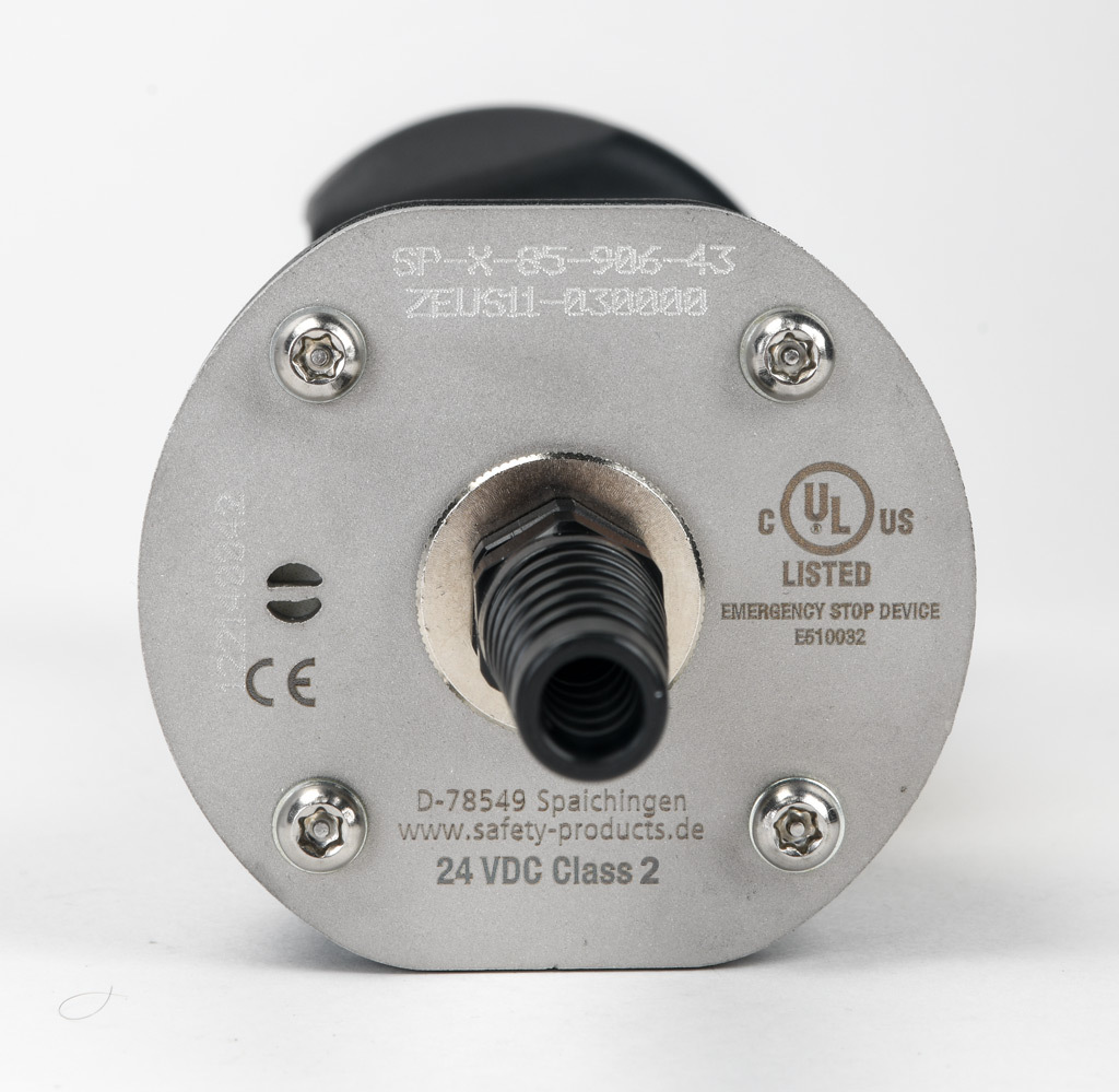 ZEUS Series Safety Enabling Switch: terminal connection (PN# ZEUS11 ...