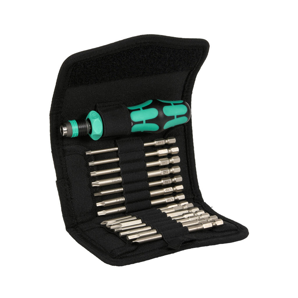 Wera Multi-bit Screwdriver: 15 pieces (PN# 05051066001) | AutomationDirect