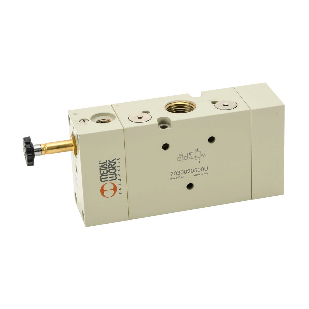 Air Solenoid Valve: 3-port (3-way) (PN# 7030020500U) | AutomationDirect