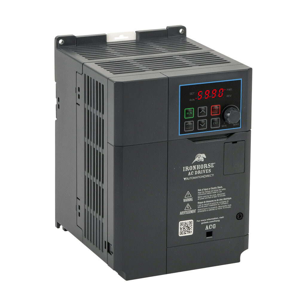 IronHorse AC General Purpose Drive: 230 VAC, 5hp with 3-phase input ...