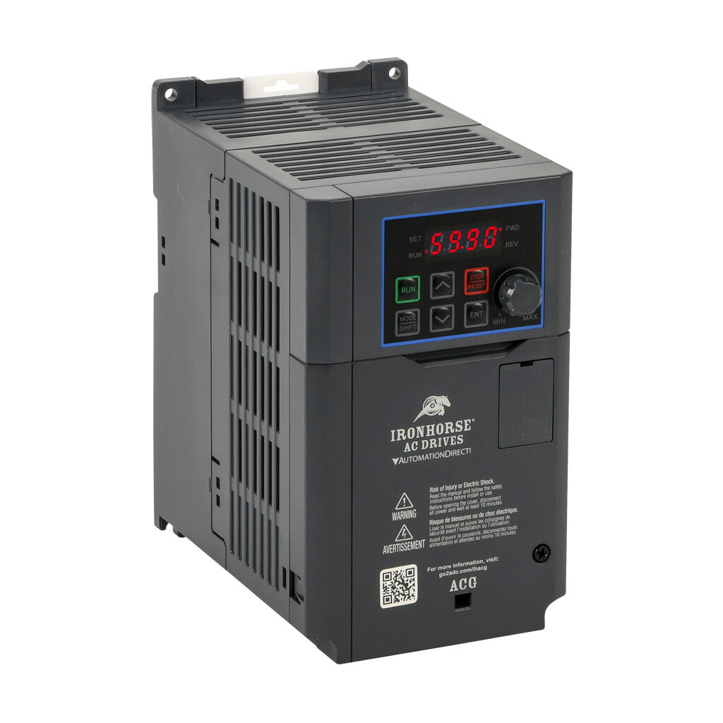 IronHorse AC General Purpose Drive: 460 VAC, 2hp with 3-phase input ...