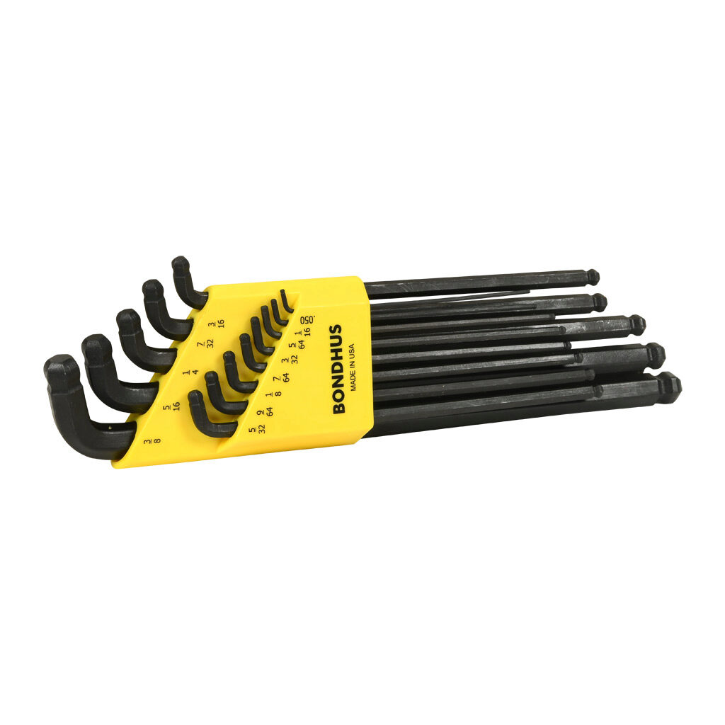 Bondhus ProGuard Hex Key Set: 13 pieces (PN# BH67037) | AutomationDirect