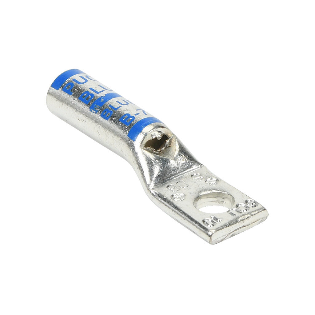 Compression Lug: standard barrel, 35 kV, 1 openings (PN# BLU-6S-1 ...