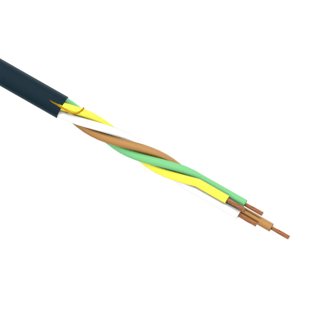 High Flexing Multi conductor Control Cable 0 50mm2 20 AWG Cut To