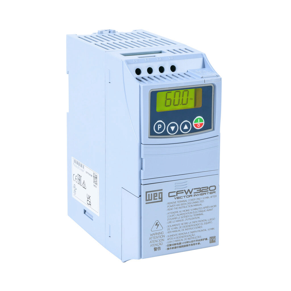 WEG Electric AC General Purpose Drive: 460 VAC, 2hp with 3-phase input ...